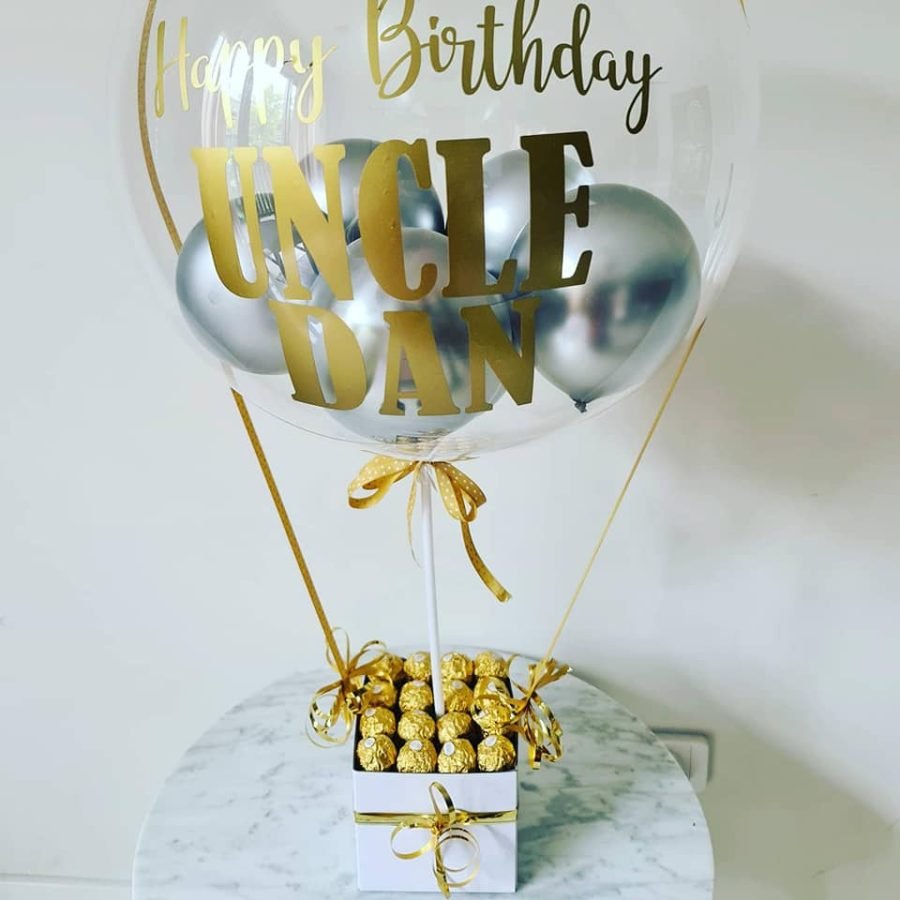 Bubble balloon hamper - JK Deco