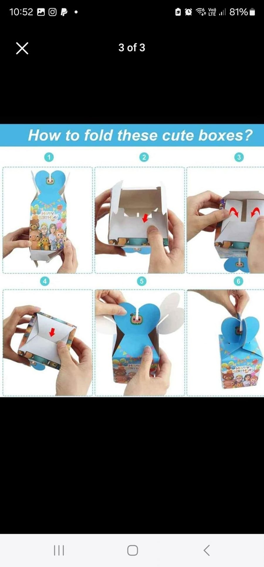 Coco melon gift candy box - JK Deco